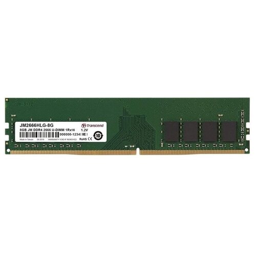 Оперативная память Transcend 8 ГБ DDR4 DIMM CL19 JM2666HLG-8G