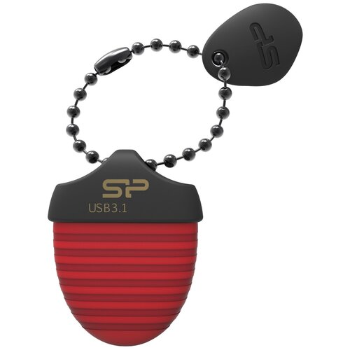 Флешка Silicon Power Jewel J30 16 ГБ, красный/черный