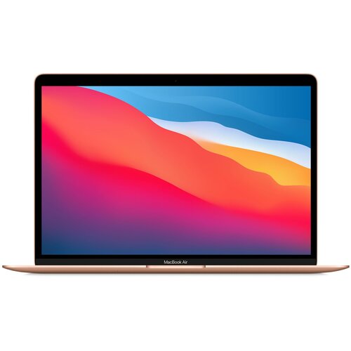 13.3" Ноутбук Apple MacBook Air 13 Late 2020 2560x1600, Apple M1 3.2 ГГц, RAM 8 ГБ, DDR4, SSD 256 ГБ, Apple graphics 7-core, macOS, золотой