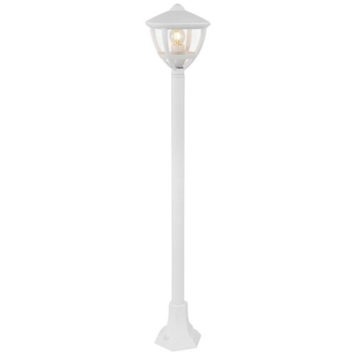 Globo Lighting Светильник уличный Nollo 31993, E27, 40 Вт, цвет арматуры: белый, цвет плафона бесцветный