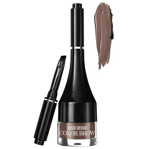 BelorDesign Подводка для бровей Color Brow, оттенок 3 коричневый