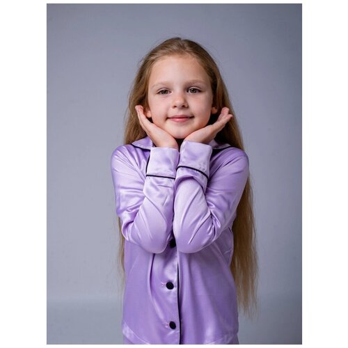 Пижама  Малиновые сны, размер 110, лиловый