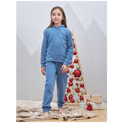 Пижама  Микита, размер 134, голубой
