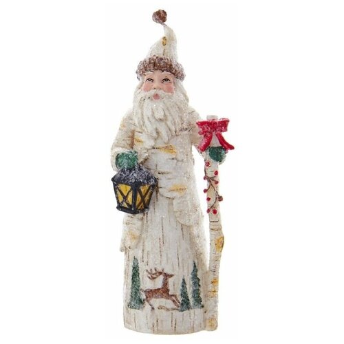 Kurts Adler Елочная игрушка Дед Мороз - хозяин Кордильерского леса 13 см, подвеска E0417