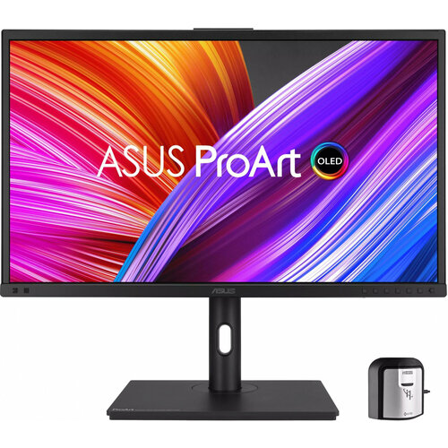 ASUS Монитор Asus 27" ProArt PA27DCE-K черный OLED LED 0.1ms 16:9 HDMI M/M матовая HAS Piv 350cd 178гр/178гр 3840x2160 60Hz DP 4K USB 9.4кг