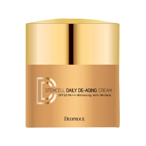 Deoproce DD крем Stem Cell Daily De-Aging, SPF 50, 40 мл/40 г, оттенок: 23 natural beige, 1 шт.