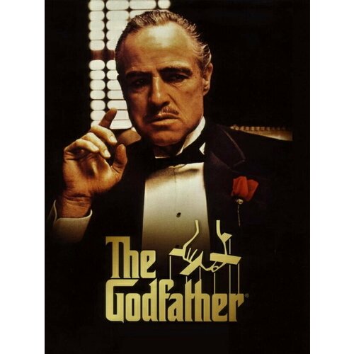 Плакат, постер на бумаге The Godfather/Крестный отец/винтажный/ретро. Размер 30 х 42 см
