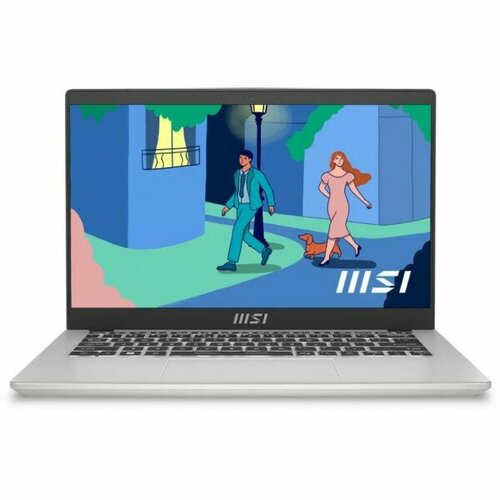 Ультрабук MSI Modern 14 C12MO-689RU Core i5 1235U 16Gb SSD512Gb Intel Iris Xe graphics 14 IPS FHD (1920x1080) Windows 11 Professional silver WiFi BT C