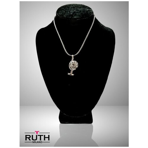 Колье RUTH MILANO, искусственный камень, серебряный