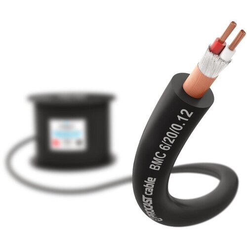 Профессиональный балансный микрофонный кабель PROCAST cable BMC 6/20/0,12 15 м