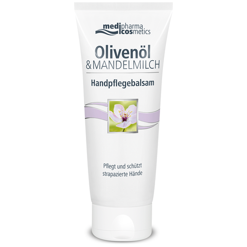 Medipharma cosmetics Бальзам для рук Olivenol & Mandelmilch с миндальным маслом, 100 мл