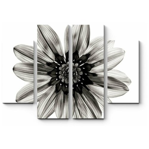 Модульная картина Гармония цветка 90x68