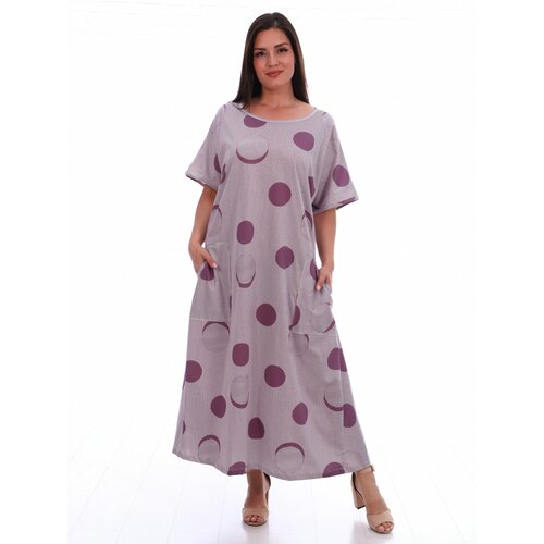 Платье Территория СтрекоZZ, размер 62, фиолетовый