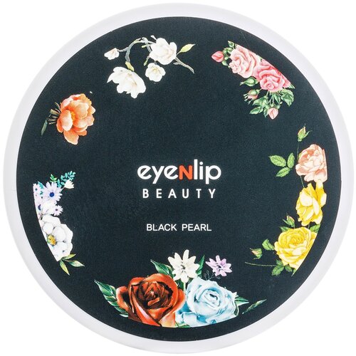 Eyenlip Гидрогелевые патчи для глаз Black Pearl Hydrogel Eye Patch, 60 шт.