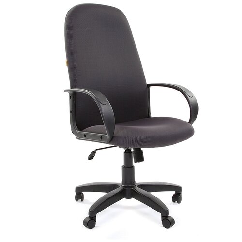Компьютерное кресло Chairman 279 для руководителя, обивка: текстиль, цвет: TW 12 серый