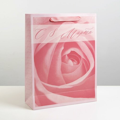 Пакет ламинированный "Роза", L 31 x 40 x 11,5 см
