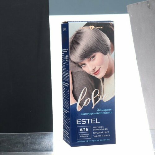 Стойкая крем-краска для волос ESTEL LOVE лакричная конфета