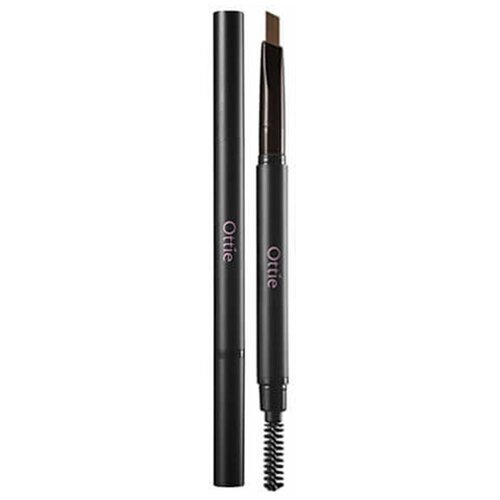 Ottie Карандаш для бровей Natural Drawing Eye Brow Pencil, оттенок #02 Dark Brown