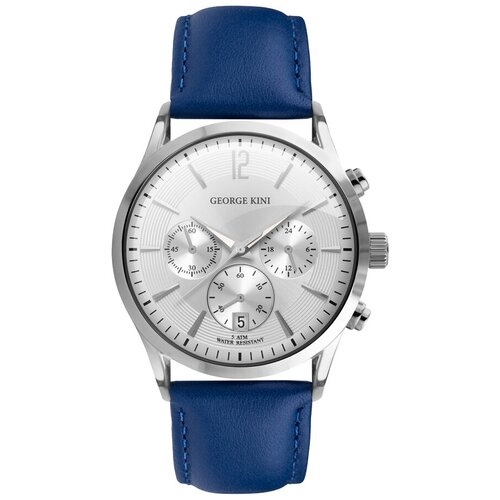 Наручные часы GEORGE KINI Classic, синий, серебряный