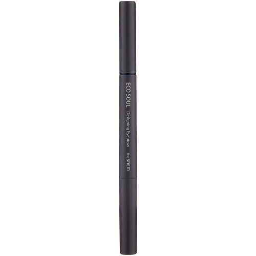 The Saem Карандаш для бровей Eco Soul Designing Eyebrow, оттенок 03 grey brown