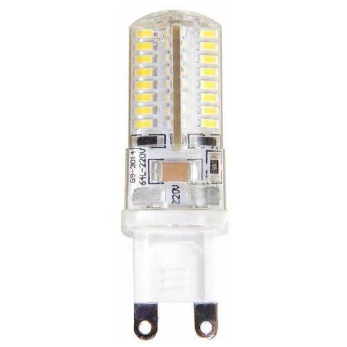 Лампа светодиодная PLED-G9 7Вт капсульная 4000К бел. G9 400лм 220В JazzWay 1039095B (10шт.)