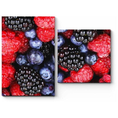 Модульная картина Сладкие ягоды 150x113