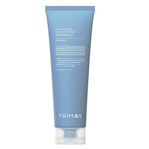 Протеиновый шампунь c морским комплексом, 120 мл | TRIMAY Your Ocean Shampoo Moisture