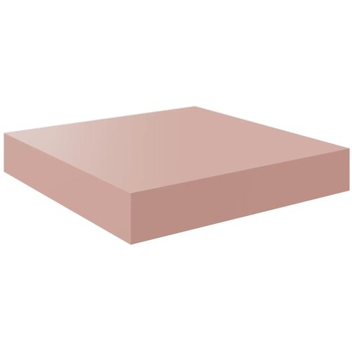 Полка мебельная Spaceo Bistro 23x23.5x3.8 см МДФ цвет розовый