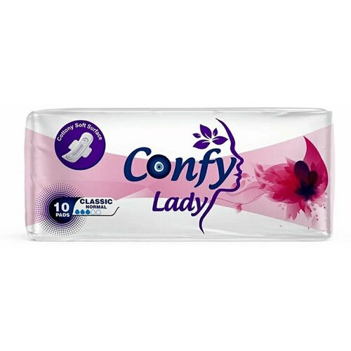 Прокладки женские Confy Lady, Classic Normal, 10 шт, 12387