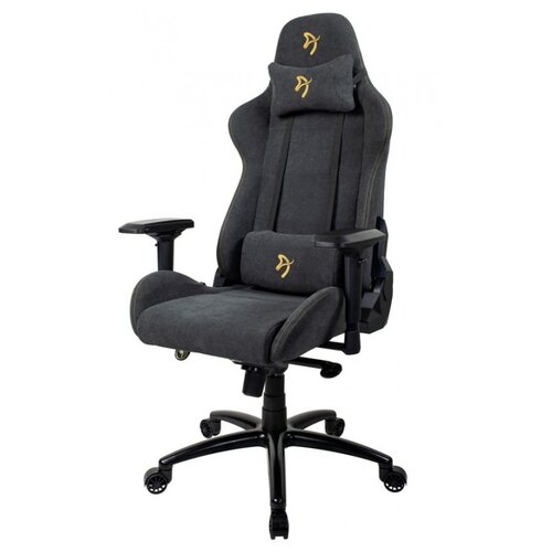 Компьютерное кресло Arozzi Verona Signature Soft Fabric игровое, обивка: текстиль, цвет: gold logo