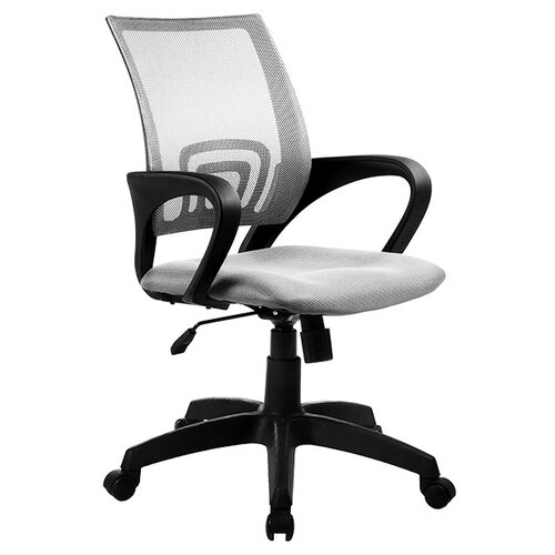 Компьютерное кресло METTA CS-9 офисное, обивка: сетка/текстиль, цвет: светло-серый