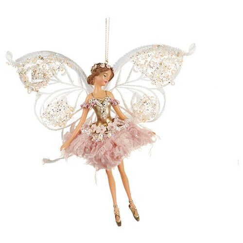 Goodwill Елочная игрушка Фея Ария в розовом - Jolie Enchante 16 см, подвеска TR 22354
