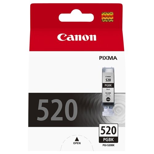 Картридж Canon PGI-520BK (2932B004), 350 стр, черный