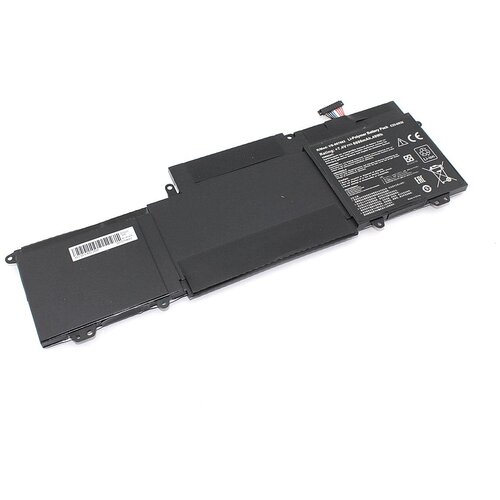 Аккумуляторная батарея для ноутбука Asus VivoBook U38N-C4004H (C31N1806) 7.4V 6600mAh OEM