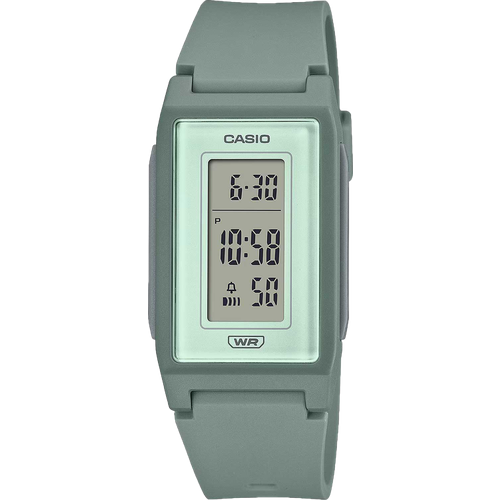 Наручные часы CASIO Collection LF-10WH-3, зеленый, серый