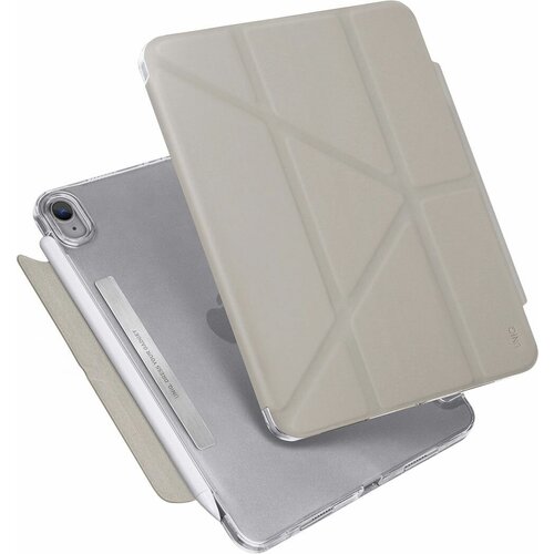Чехол Uniq Camden для iPad Mini 6, полиуретан, серый