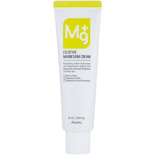 A'PIEU Cicative Magnesium Cream Крем для лица с магнием, 55 мл