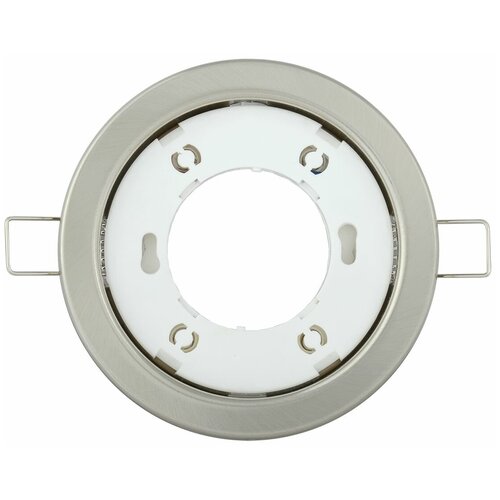 Спот IEK LUVB0-GX53-1-K27, GX53, 15 Вт, цвет арматуры: серый