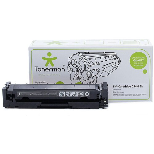 Картридж Tonerman TM-Cartridge 054H Bk, 3100 стр, черный