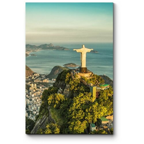 Модульная картина Панорама Рио-де-Жанейро80x120