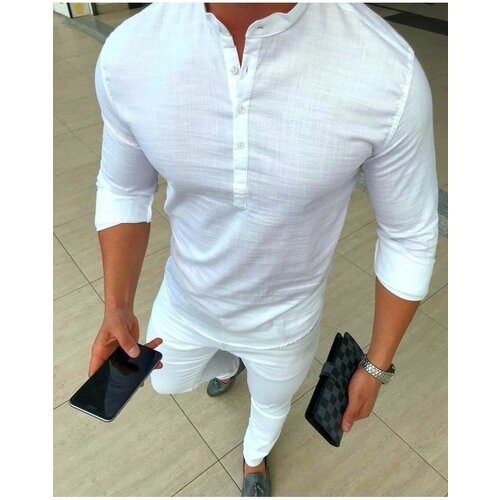 Рубашка SKOS Fashion, размер L, белый