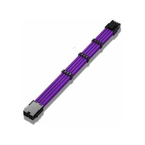 Удлинитель питания процессора CPU Premium 8pin 30см Purple