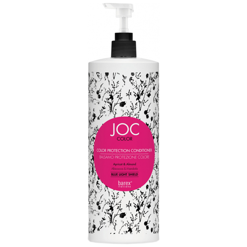 Barex бальзам-кондиционер JOC Color Protection Conditioner Apricot & Almond Стойкость Цвета для окрашенных волос Абрикос и Миндаль, 1000 мл