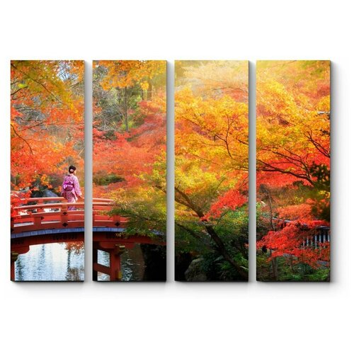 Модульная картина Сны о Японии, Киото 120x90