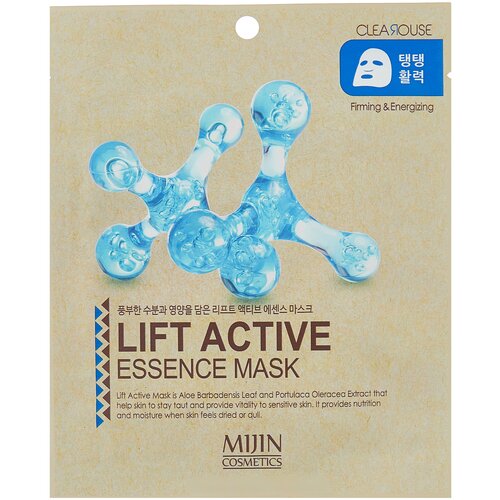 MIJIN Cosmetics тканевая маска Lift Active Essence Mask firming and rejuvenating с эффектом лифтинга, 25 г