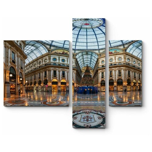 Модульная картина Внутри галереи Виктора Эммануила, Милан110x91