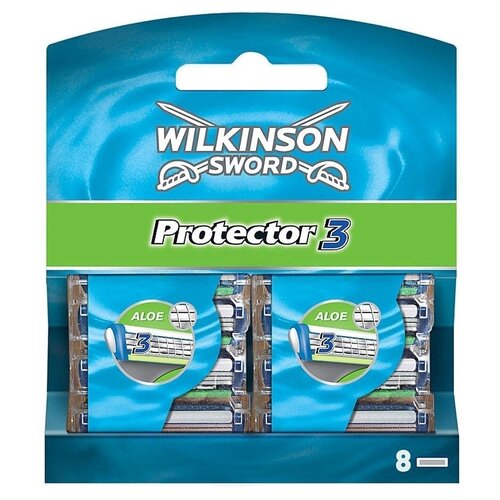 Сменные кассеты Wilkinson Sword Schick Protector 3, 8 шт