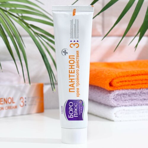 BoroPlus Крем BOROPLUS Healthy Skin Pantenol тройного действия, 60 мл