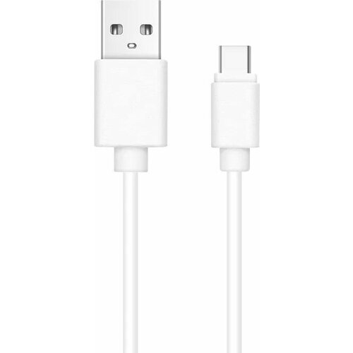 Кабель для зарядки / передачи данных белый Type-A - USB /Type-C, 15 см