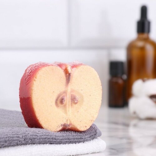 Добропаровъ Бомбочка для ванны "Яблоко" 95 гр аромат яблоко-вишня